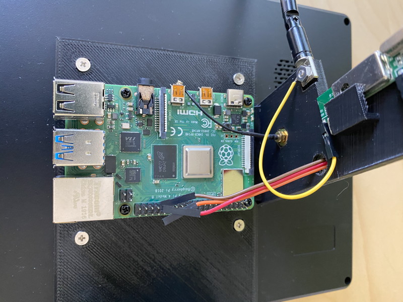 Astronomy/Weather Clock with 3D-printed stand, Pi and components mounting - Raspberry Pi Forums